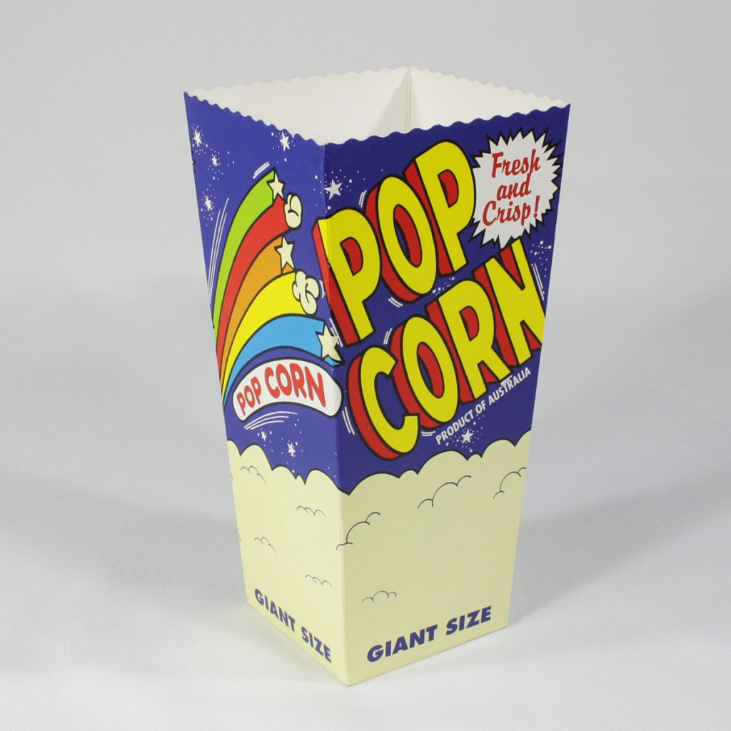 Popcorn Box Medium (Giant) - MIA Party Hire