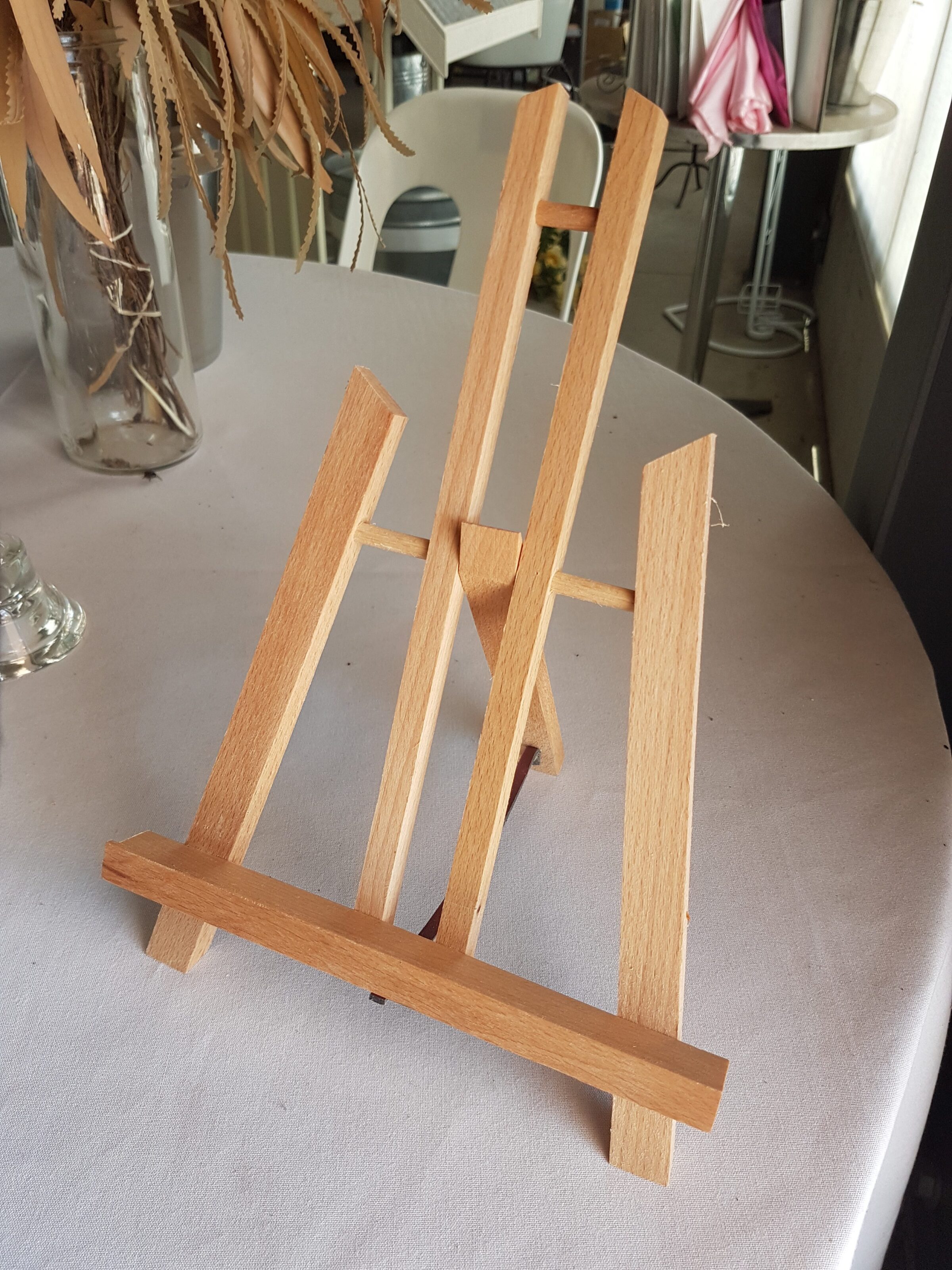 Table Top Easel MIA Party Hire